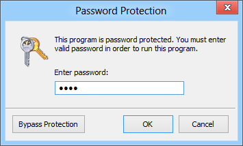 Program Protector - Password protect Windows programs and applications